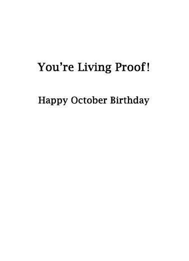 October Birthday Cards | October Birthdays Free Postage