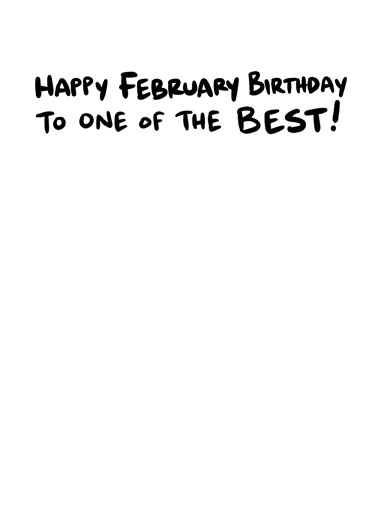 Funny February Birthday Ecards | CardFool