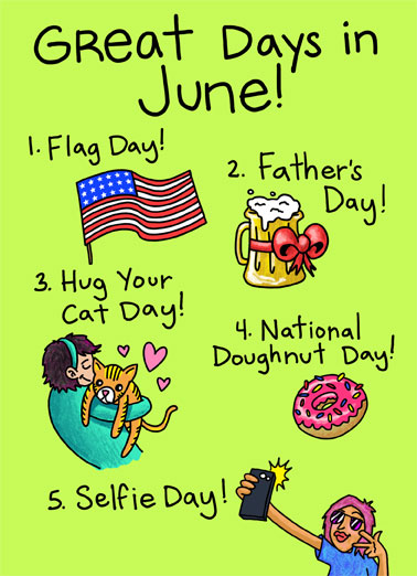 Funny June Birthday Ecards | CardFool