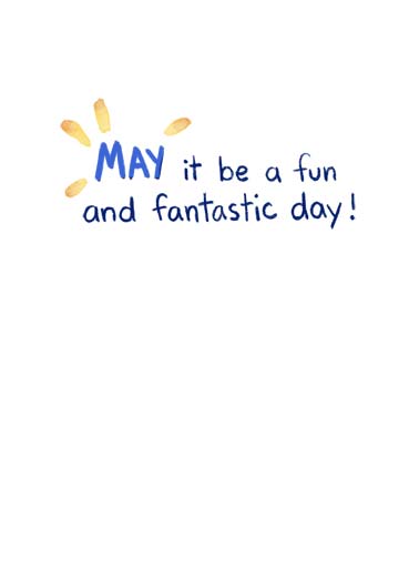 May Birthday Cards, Funny Cards - Free postage included