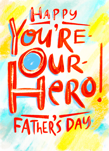 Father's Day Ecards Superhero, Funny Ecards Free Printout Included
