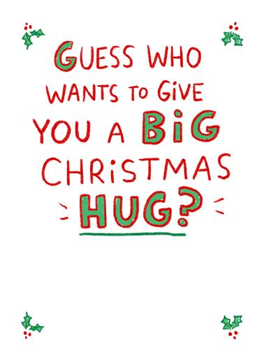 Christmas Ecards Hug, Funny Ecards Free Printout Included